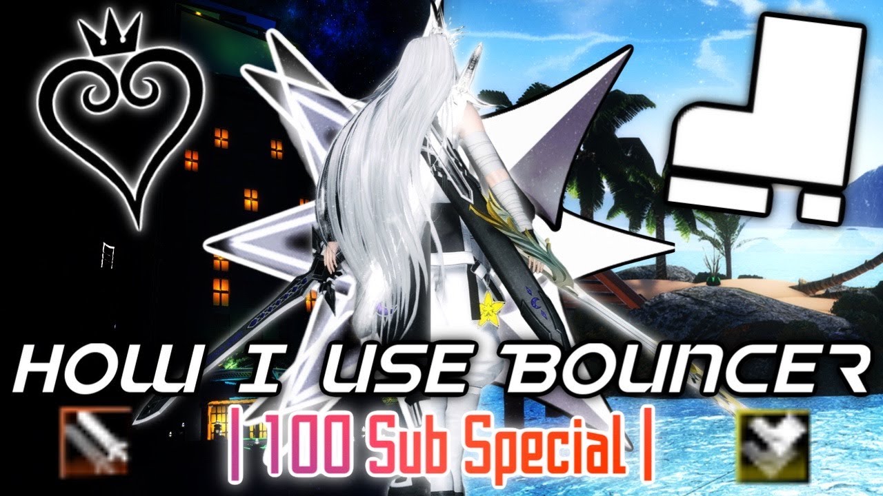 [PSO2:NGS] 100 Subscriber Special | How I use Bouncer (A Below Mid ...
