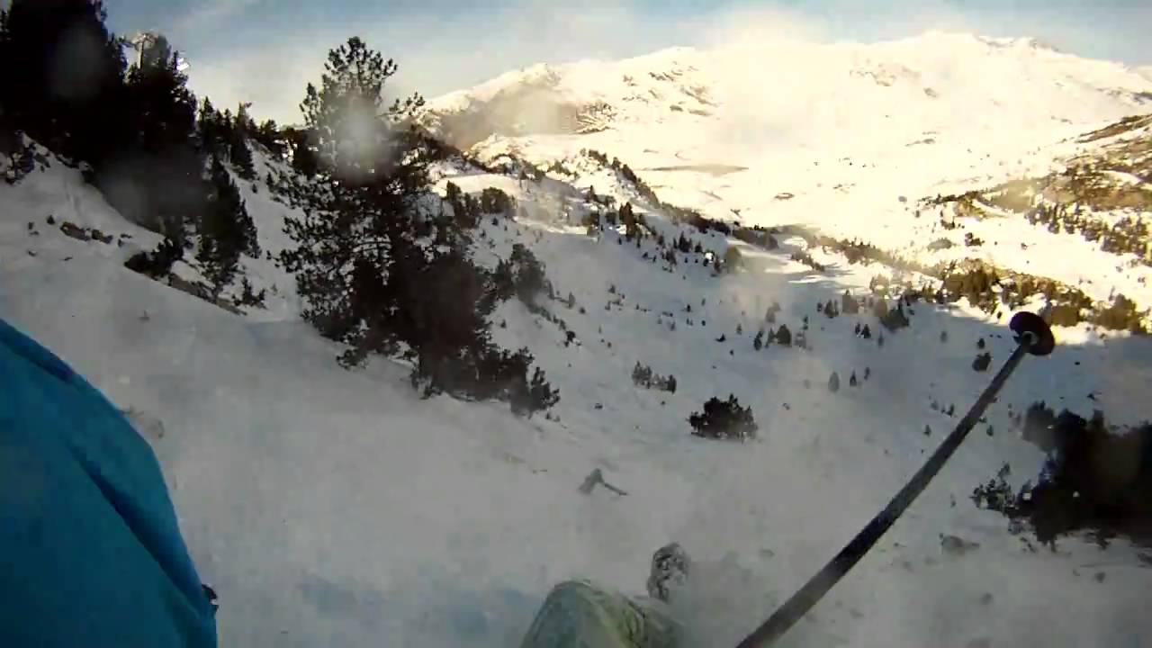 FAIL Accident Skiing in Spain (GoPro HD) - YouTube