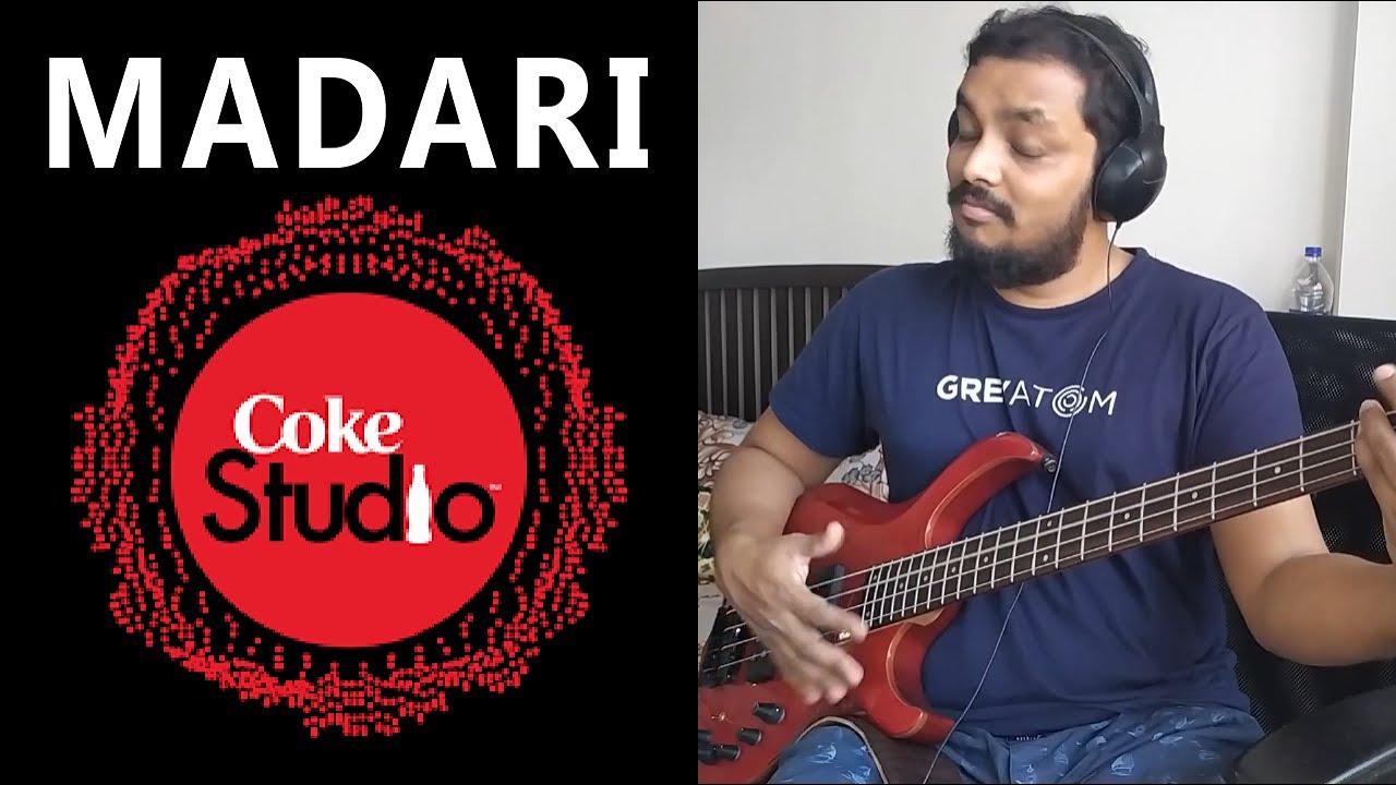 Madari | Coke Studio | Bass cover - YouTube