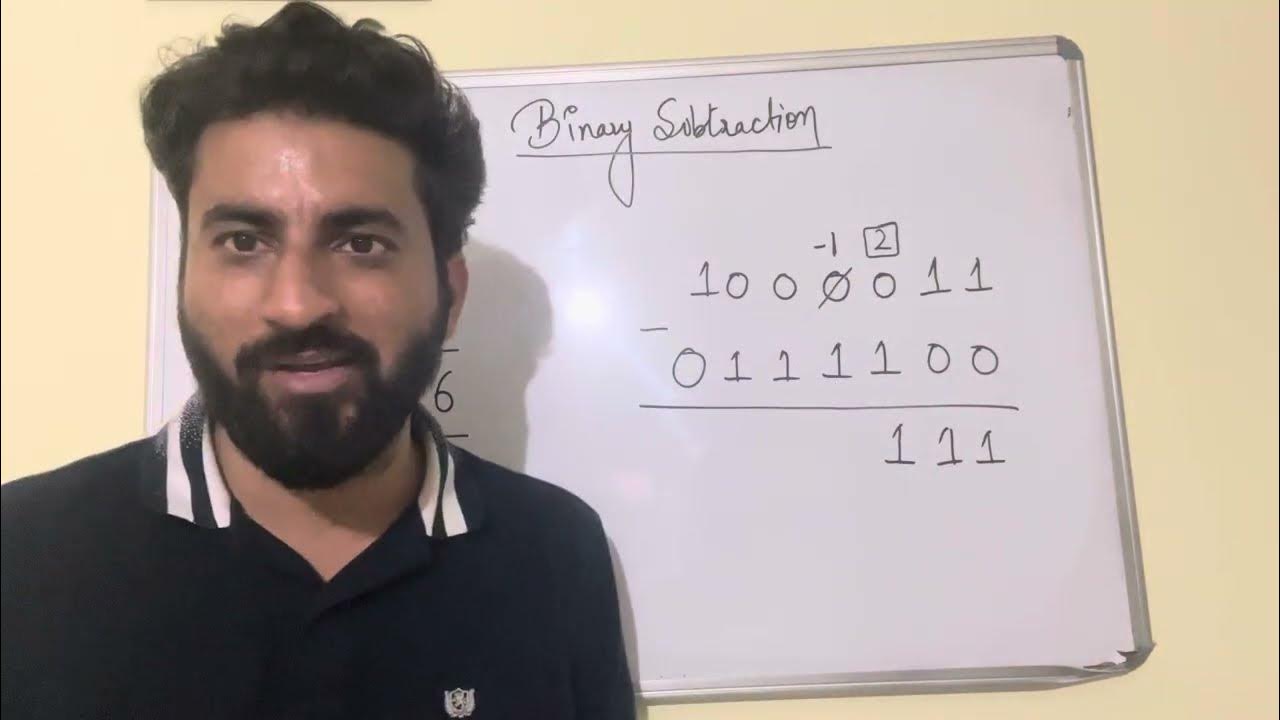 Binary ,octal & Hexadecimal Subtraction - YouTube