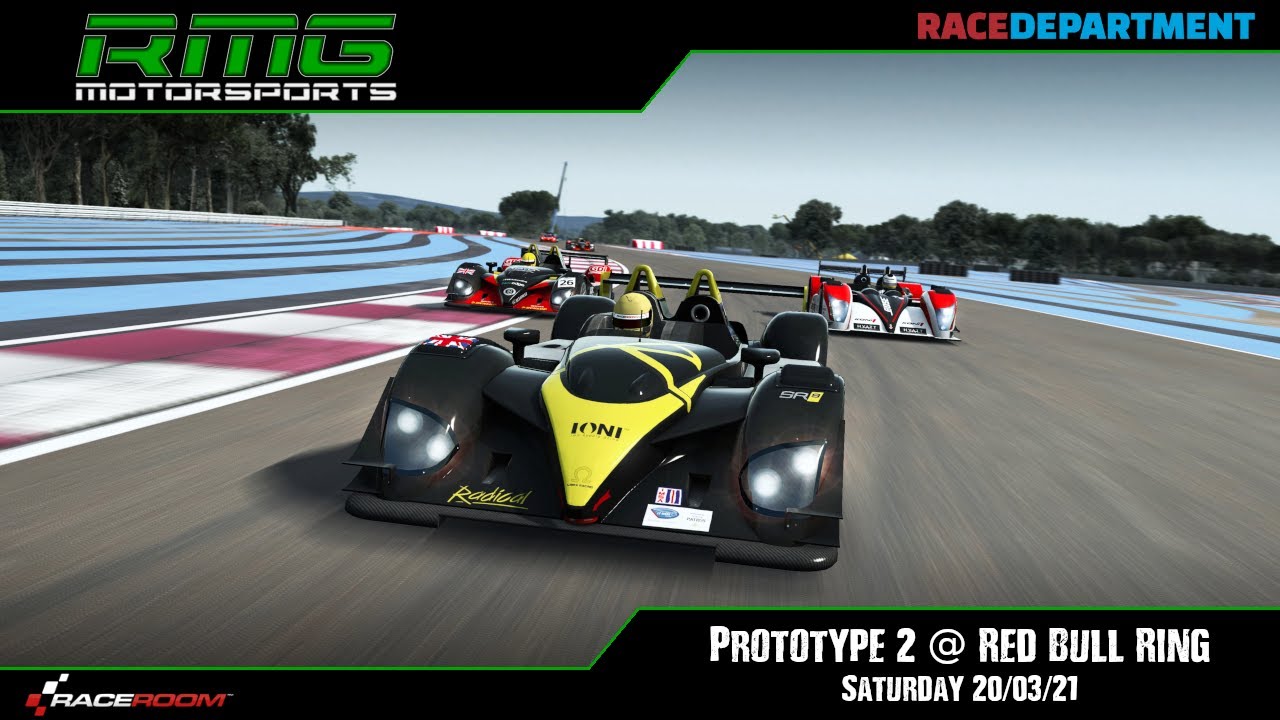 R3E | Prototype 2 @ Red Bull Ring - Saturday 20/03/21 - YouTube
