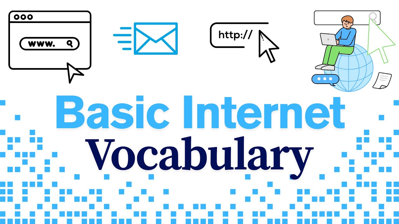 Basic Internet Vocabulary - YouTube