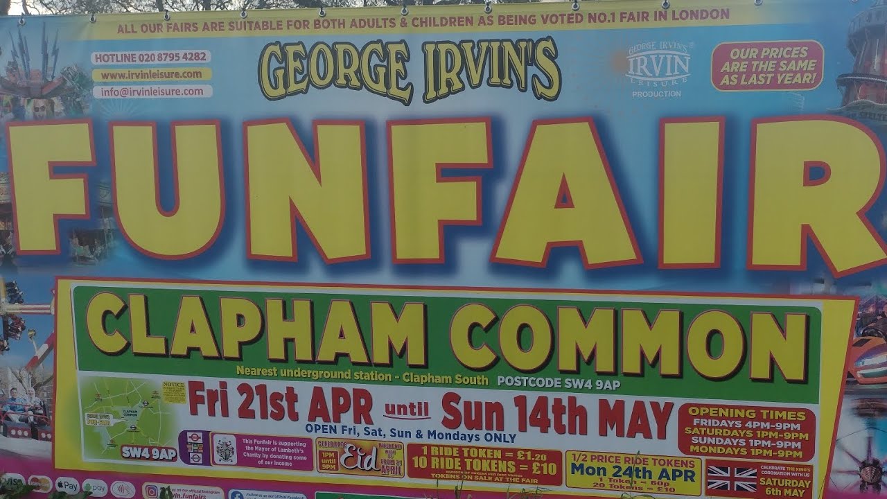 The Coronation Special: George Irvin's Clapham Common Funfair May 7th ...