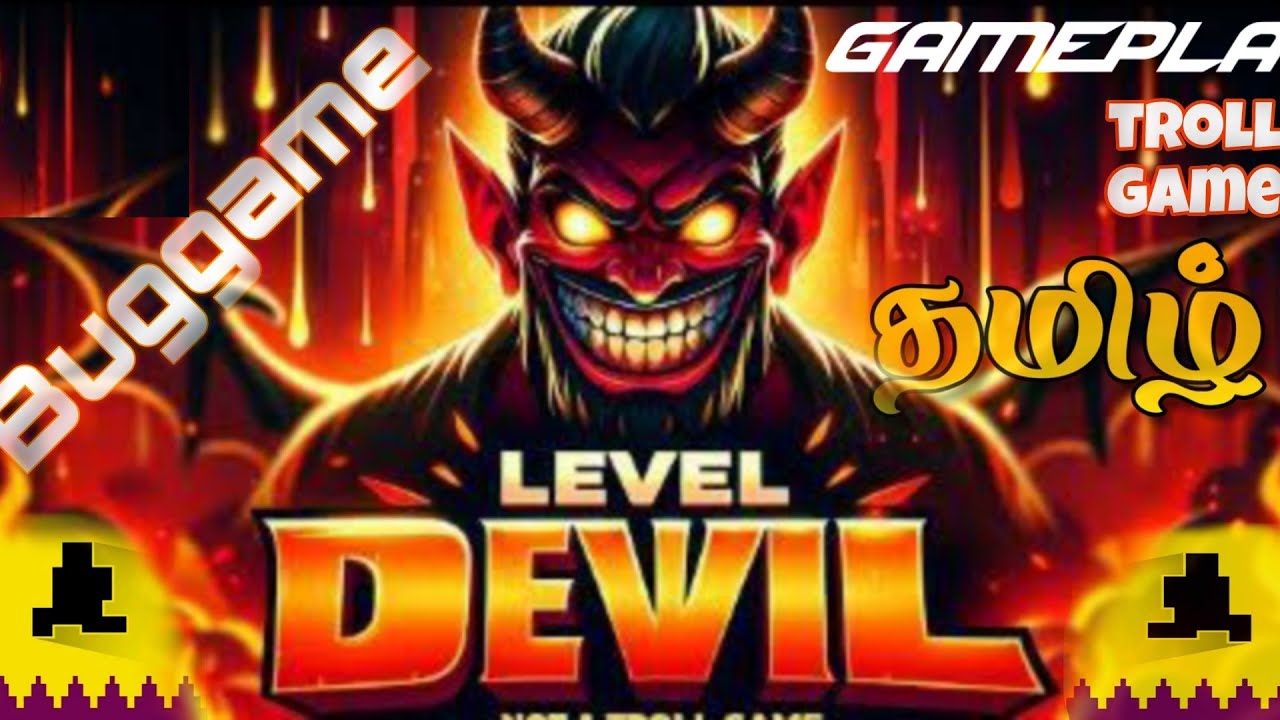 The game is very irritating 🤬😵| LEVEL DEVIL gameplay Tamil | Troll Game | you beat#leveldevil# ...