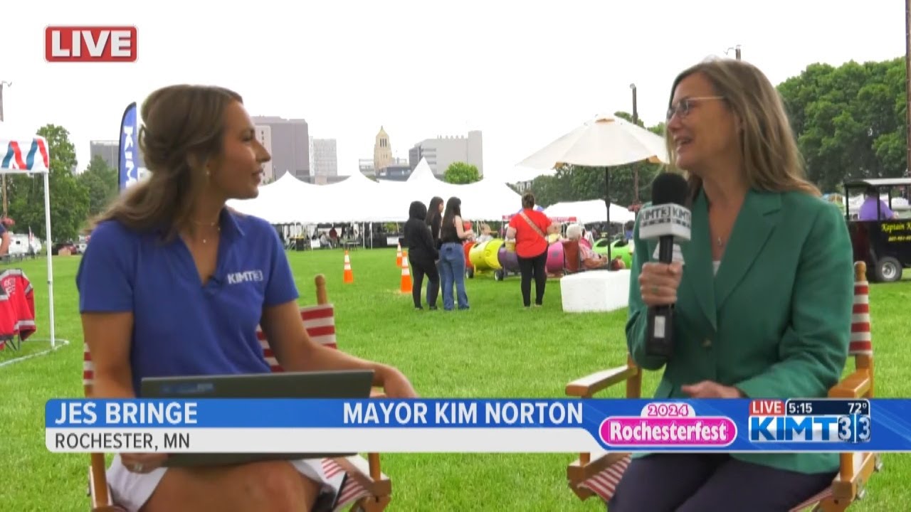 Mayor Kim Norton shares her favorite part of Rochesterfest - YouTube
