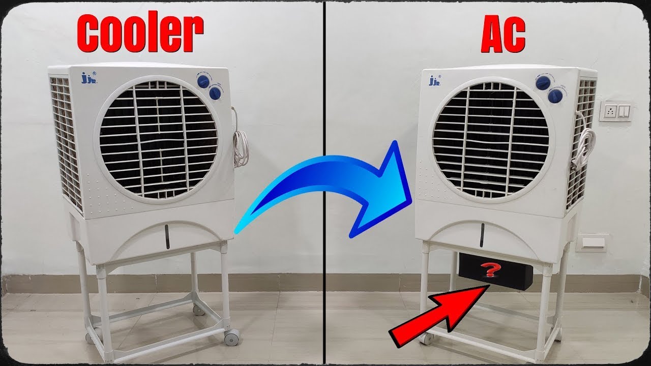 I Convert My Air Cooler into AC (Air Conditioner) in 2020 summer - YouTube