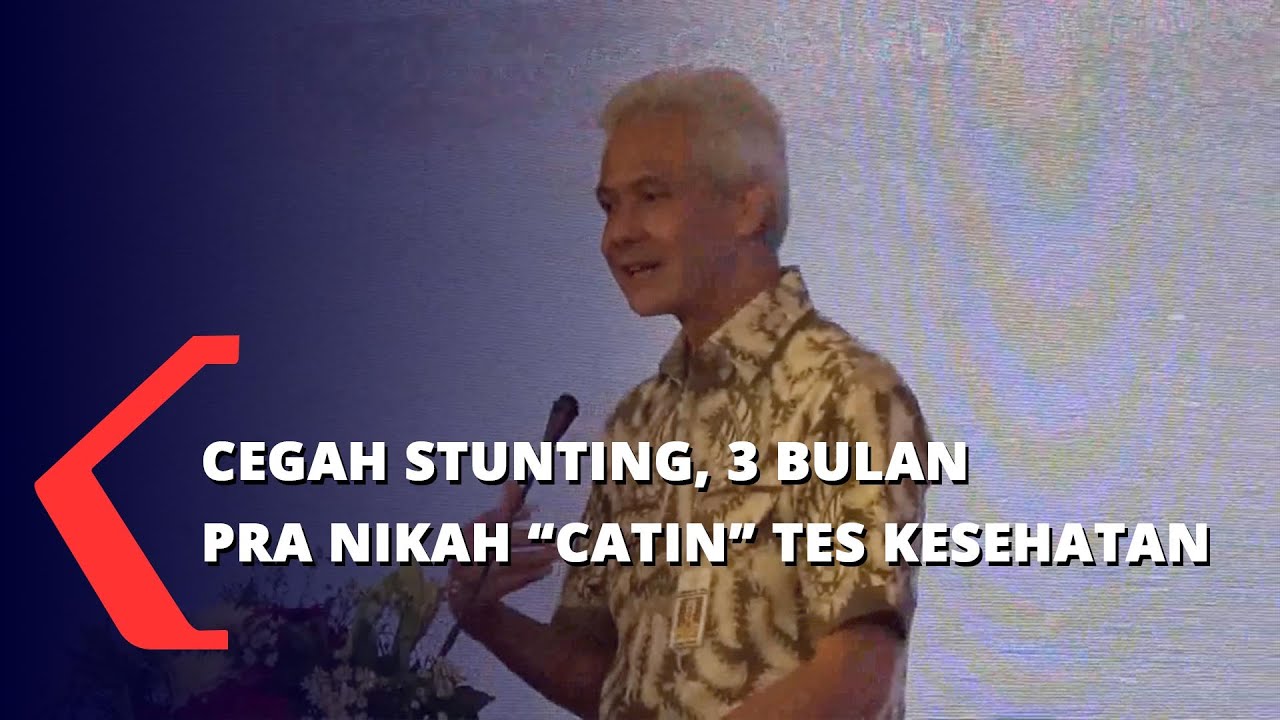 Cegah Stunting, 3 Bulan Pra Nikah Catin Tes Kesehatan - YouTube