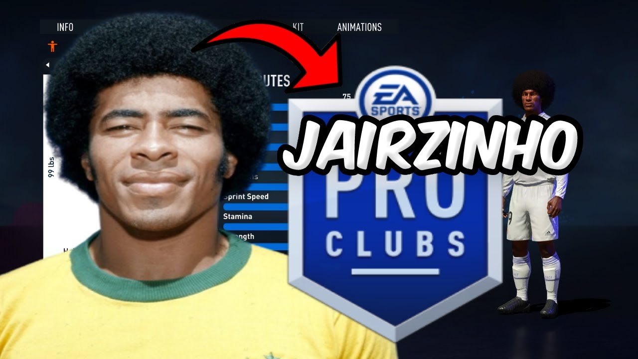 FIFA 23 | VIRTUAL PRO LOOKALIKE TUTORIAL - Jairzinho - YouTube