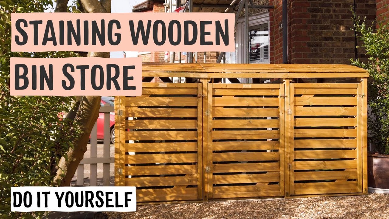 Spray Painting a Bin Store - cordless W 600 FLEXiO 18V | WAGNER - YouTube