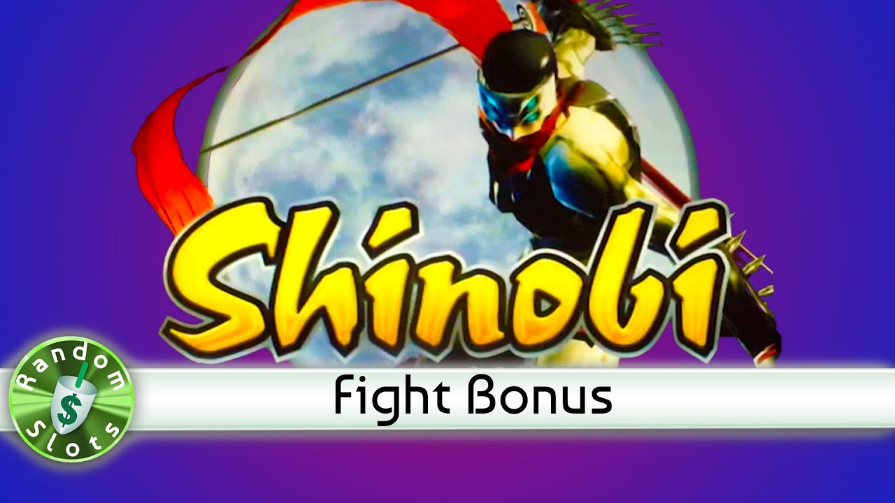 Shinobi slot machine Fight Bonus - YouTube