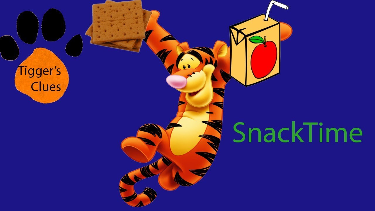 Tigger's Clues SnackTime Part 5 - YouTube