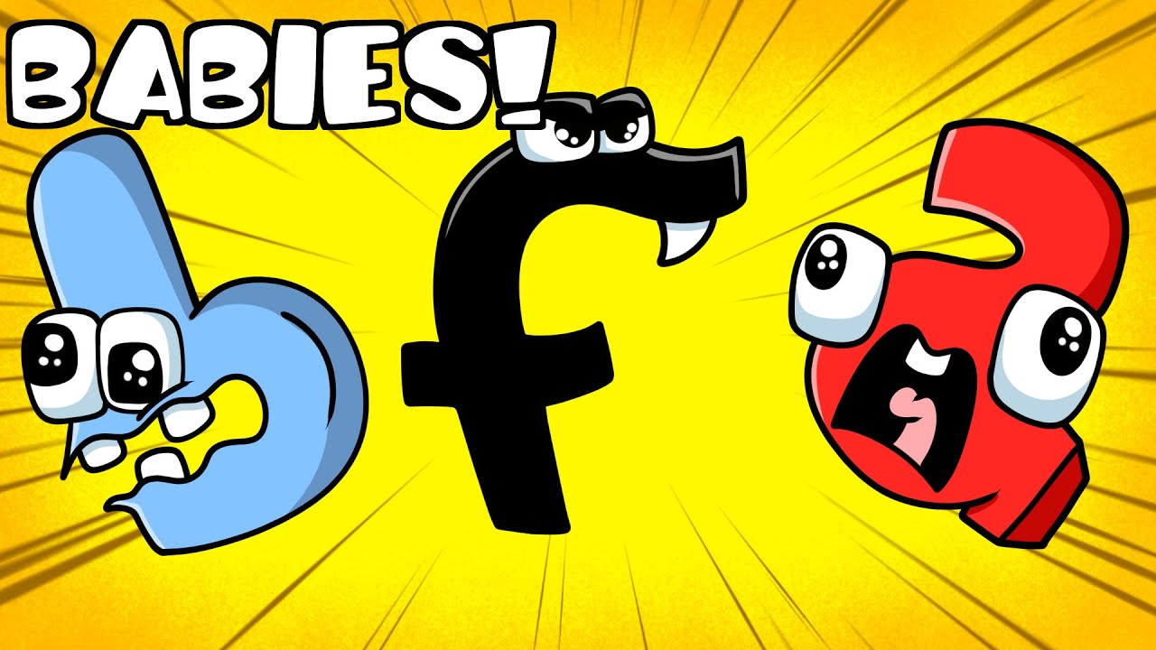 ALPHABET LORE BABIES are FUNNY?! - YouTube