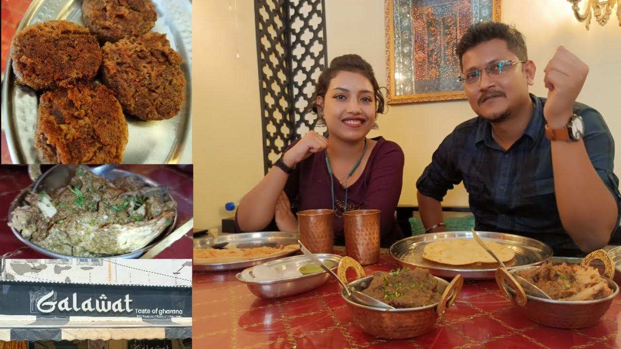 LUCKNOW Authentic Food In Kolkata - GALAWAT #galoutikabab #muttonnihari ...