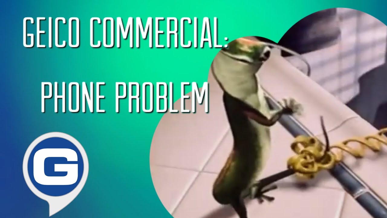 GEICO Gecko Commercial - Phone Problem 🦎☎️ (2000) - YouTube