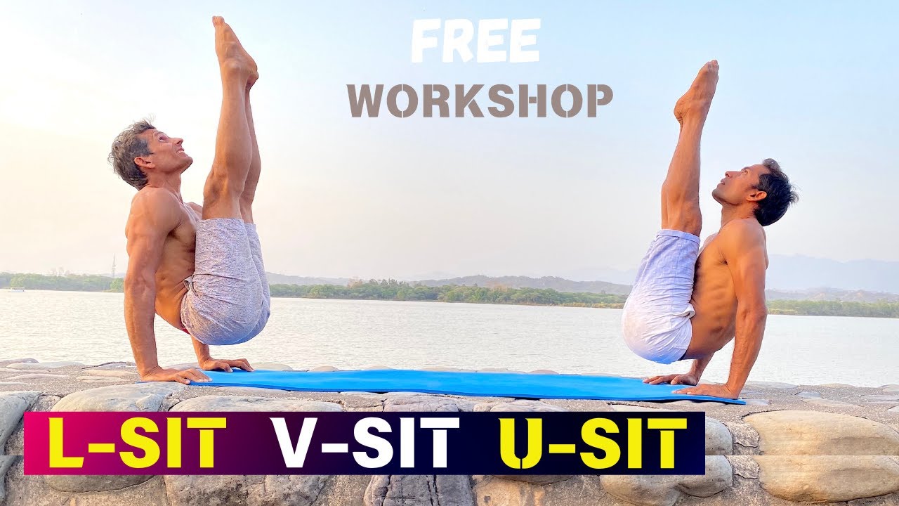 L-Sit, V-Sit and U-Sit Workshop - YouTube