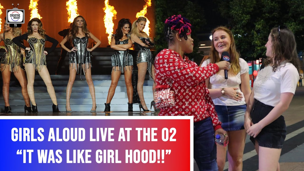 GIRLS ALOUD LIVE AT O2 | “IT WAS LIKE GIRL HOOD" | @CREATIVE_INSIGHT_TV - YouTube