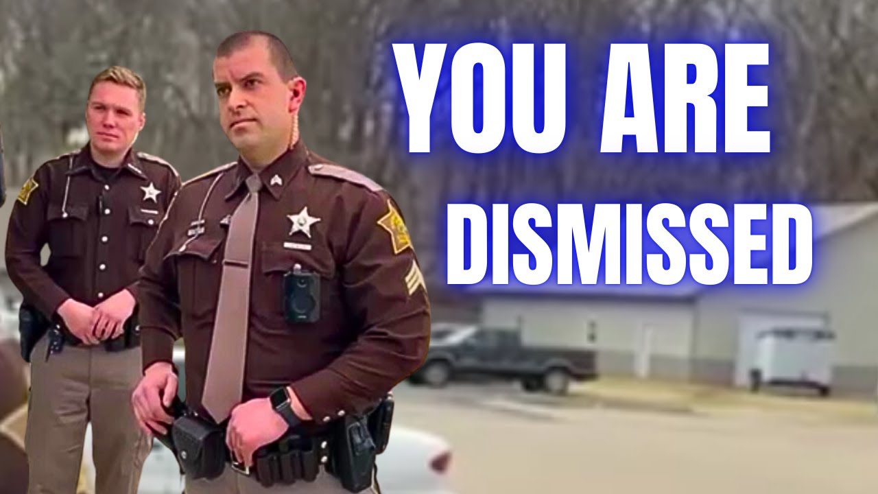 Badge Flexing Cop Gets Put In His Place By Clever Citizen - YouTube