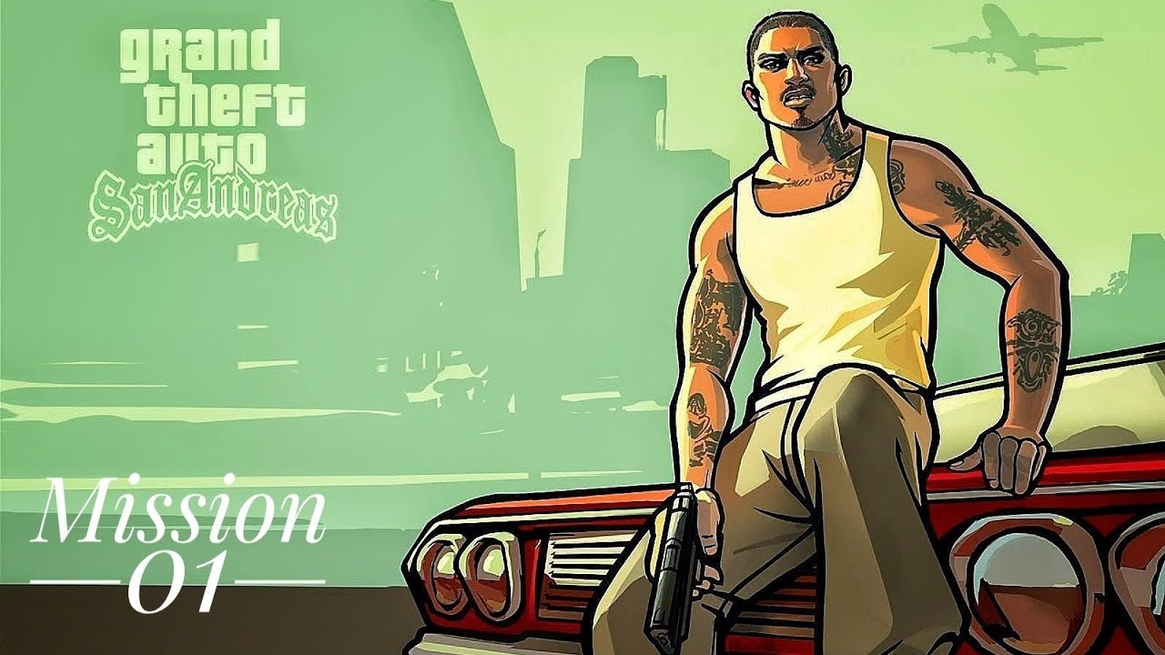 Grand Theft Auto: San Andreas first Mission #01-Big Smoke sweet & kendl ...