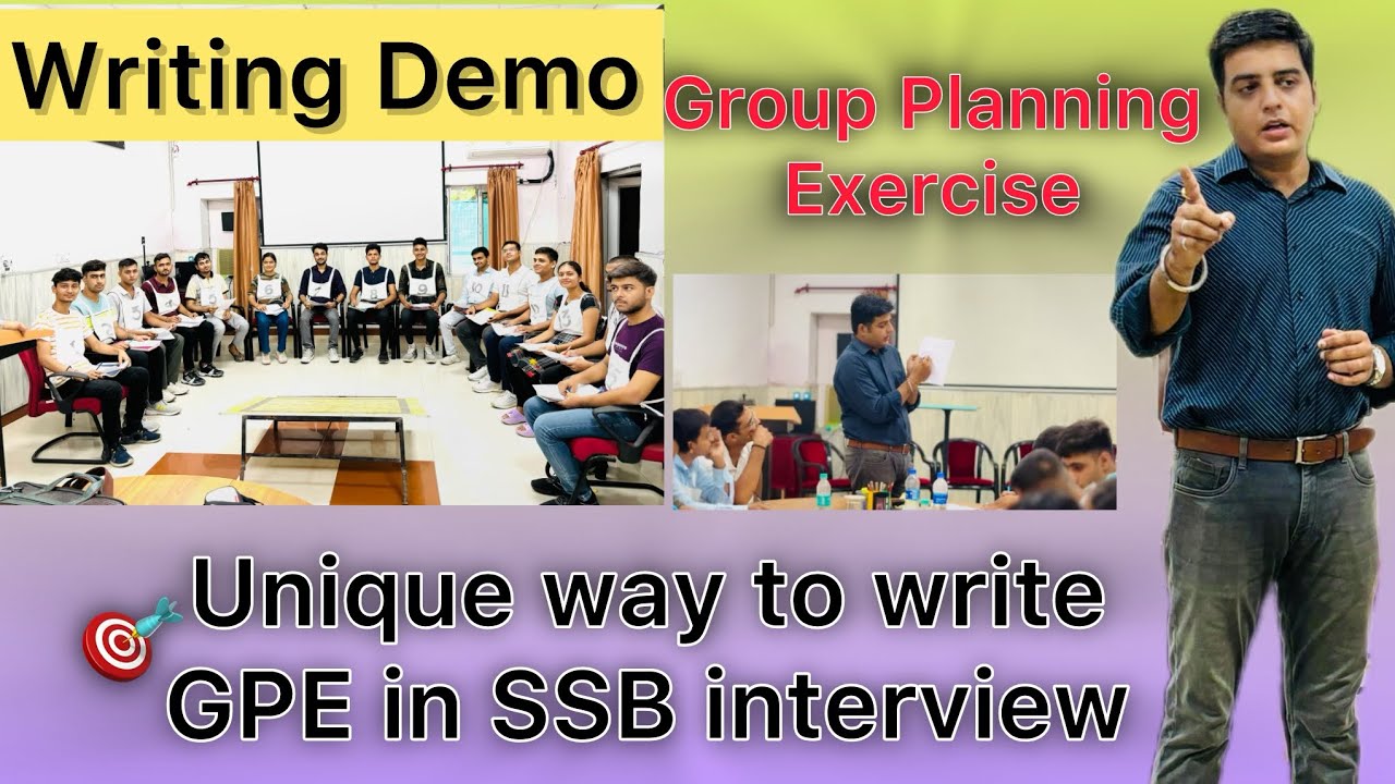 Group planning exercise|Unique way|SSB INTERVIEW| #ssbinterview #ssb # ...