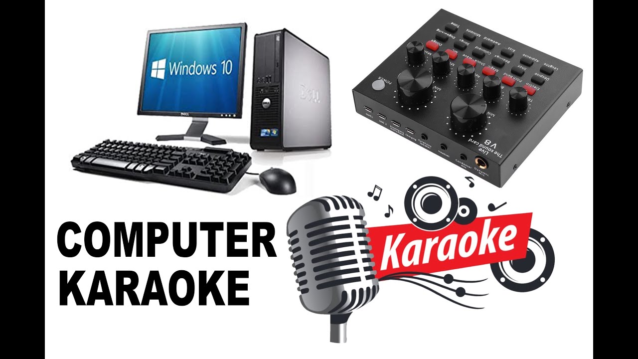 HOW TO MAKE COMPUTER KARAOKE. USING V8 SOUND CARD AND YOUR PC ONLY. YOU ...