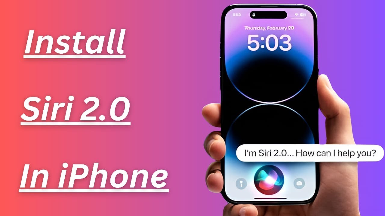 How to Install Siri 2.0 in iPhone / iOS 18 - YouTube