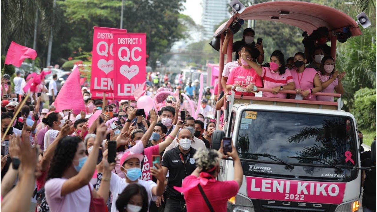 Kakampinks in show of force for Leni Robredo in ‘Pink Sunday’ rally ...