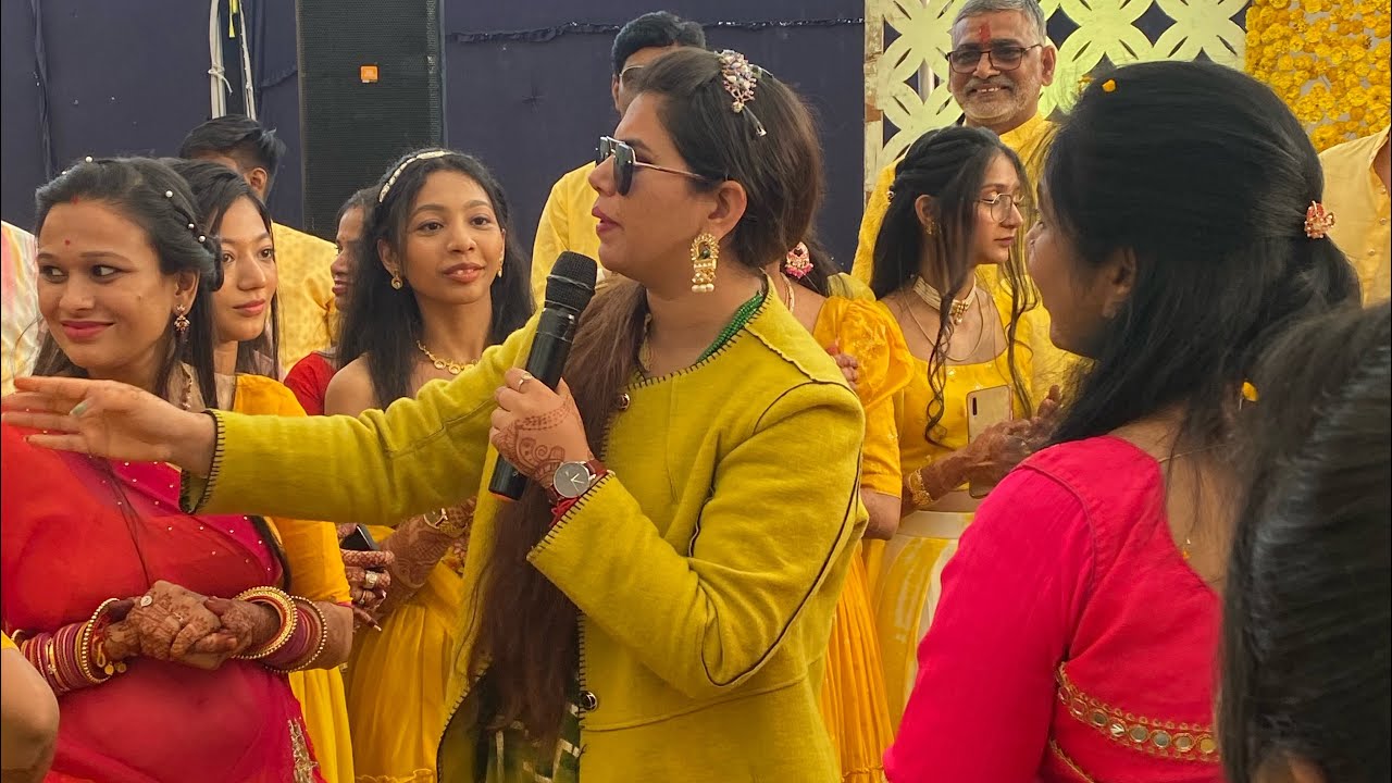 Nanad Bhabhi Dance |singer pooja paliwal | Mashups song | Wedding ...