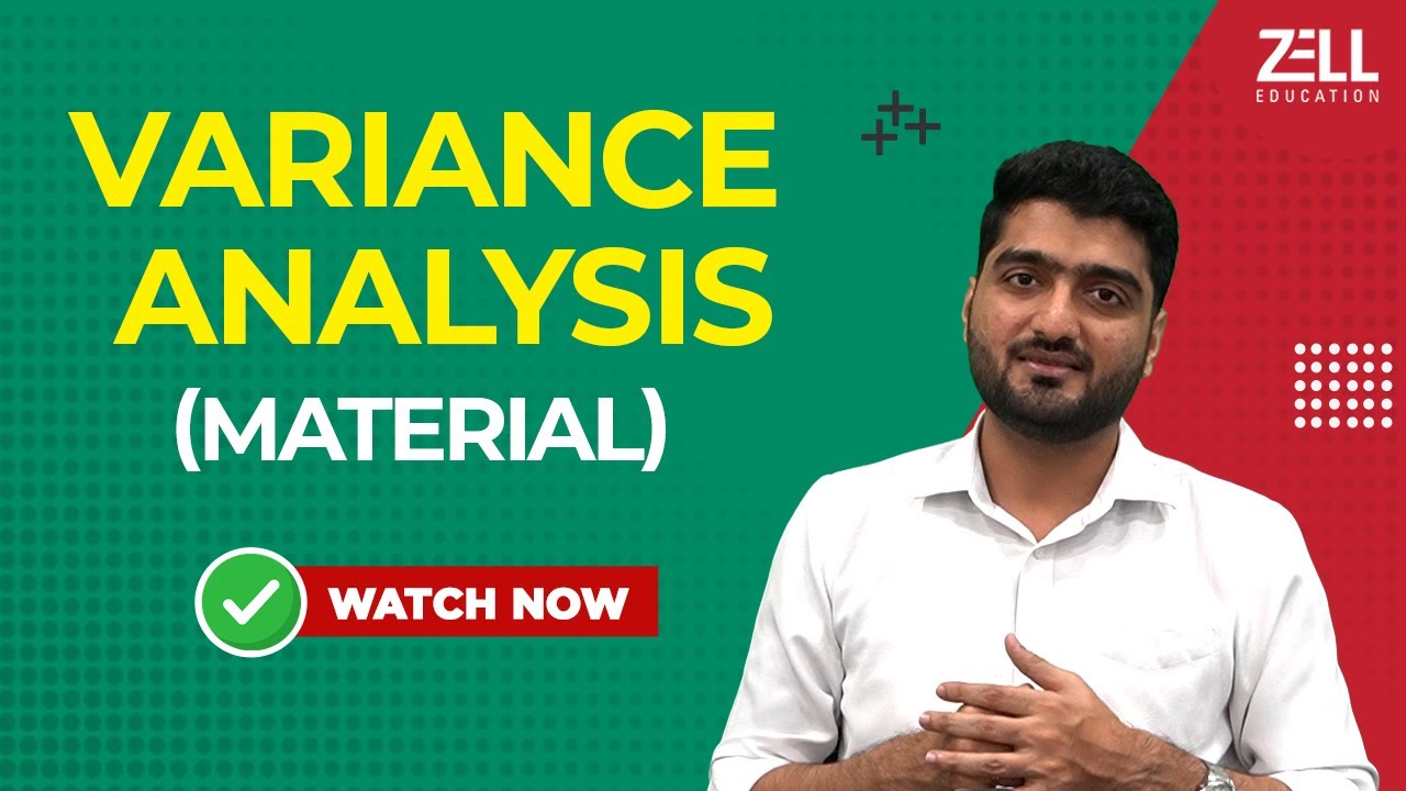 Variance Analysis: Material @ZellAcademy - YouTube