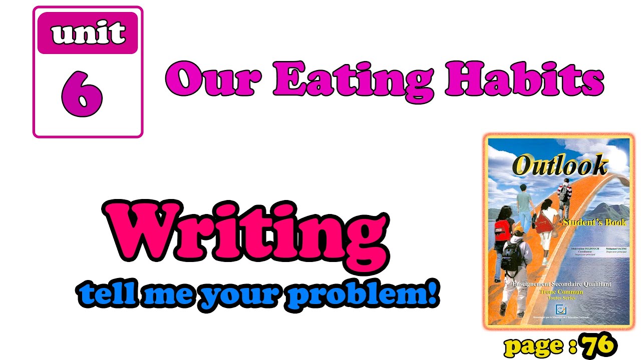 TC English | unit 6: how to keep healthy | Writing : tell me your ...