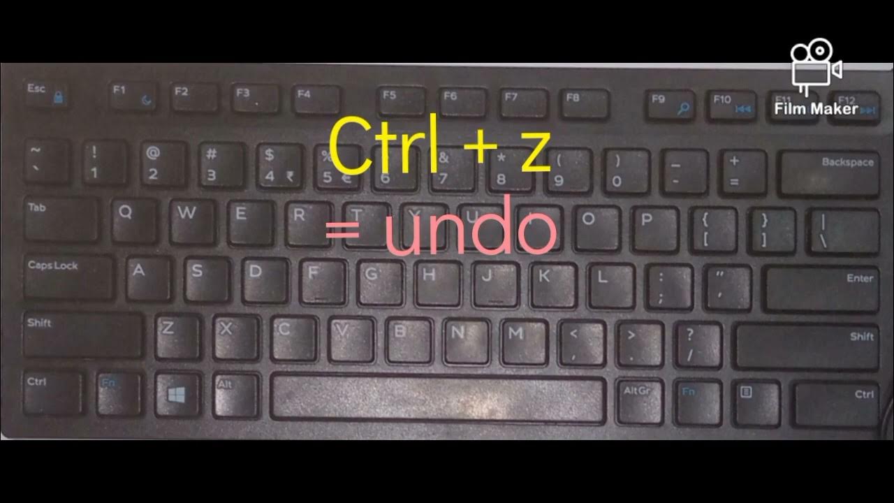 OCSM presents the shortcut key ctrl+z =undo ## OCSM Computer center ## - YouTube