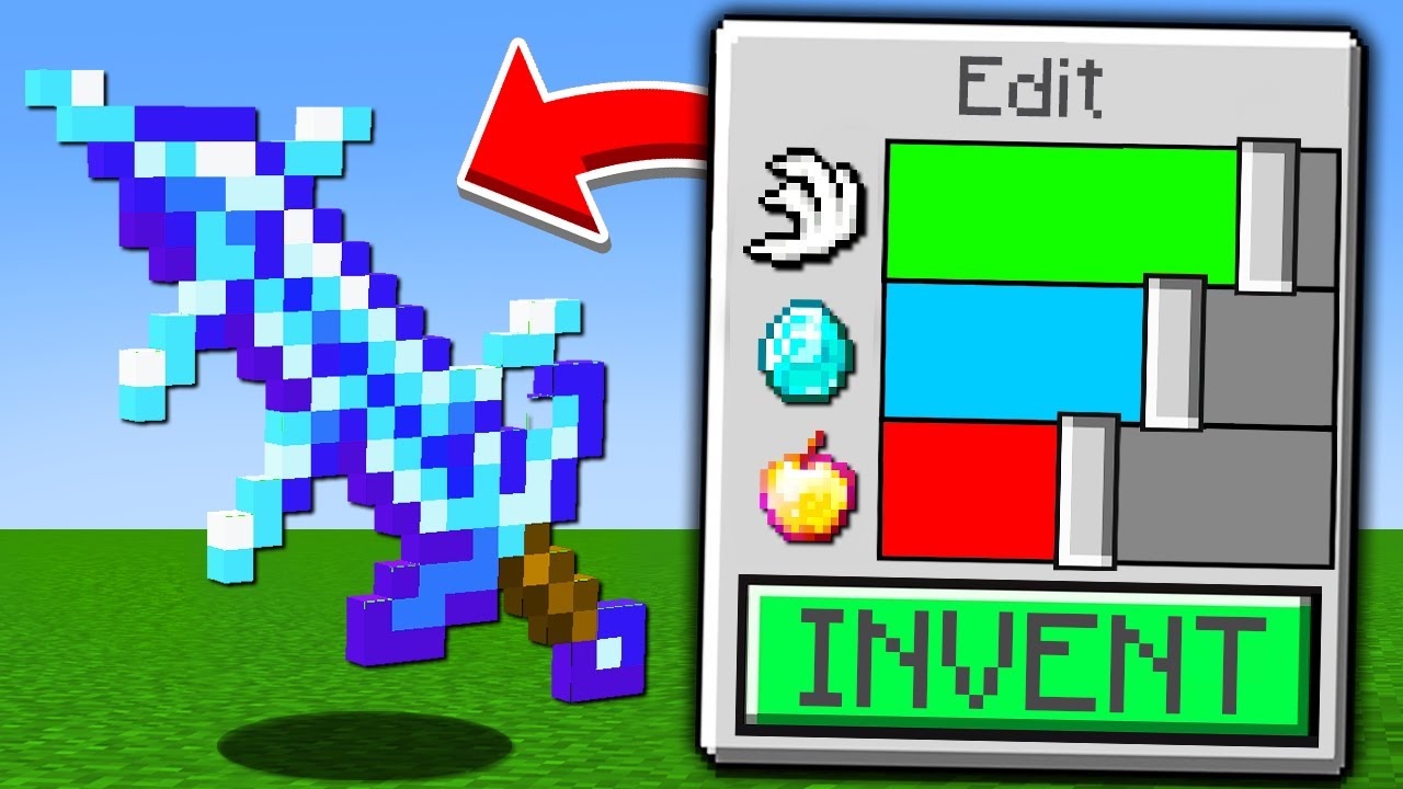 Minecraft, But You Can Invent Any Weapon... - YouTube