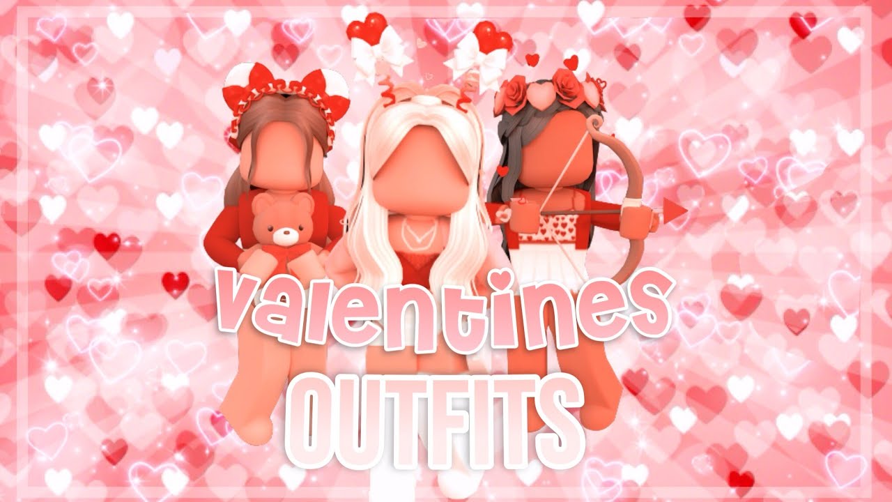Aesthetic Roblox Valentines Day Outfits L Simplygamerbear Youtube