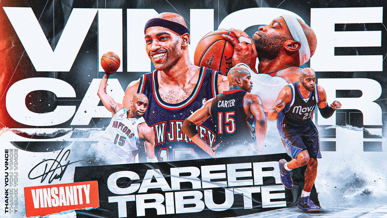 VINSANITY : Vince Carter’s Best Moments From His 22 Seasons - YouTube