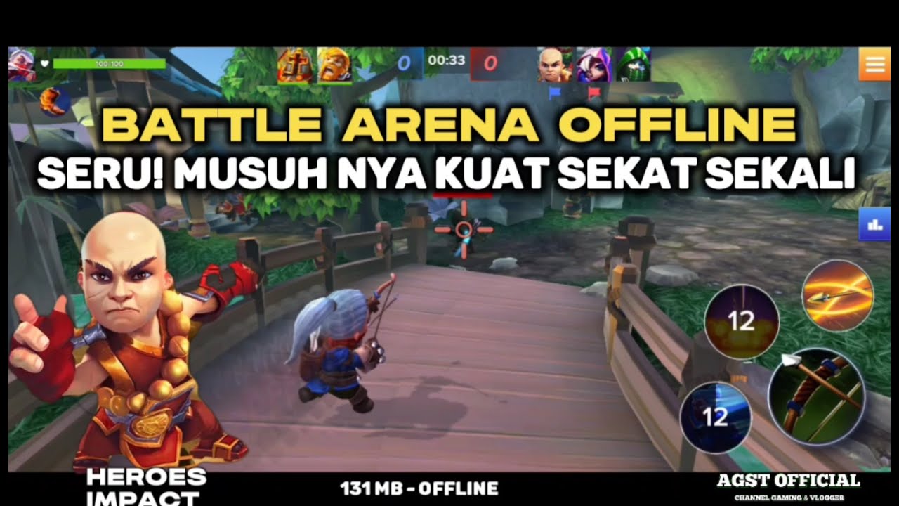 Main Game Offline || Heroes Impact Battle Arena - YouTube