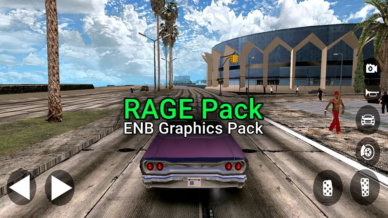 GTA SA Android Lite - RAGE Graphics Preset - YouTube