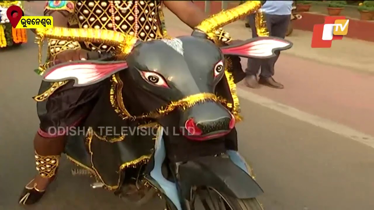 Road Safety Month In Bhubaneswar-Yamraj & Chitragupta Theme Enacted ...
