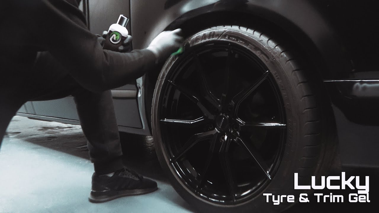 Alien Magic Car Care | Lucky Tyre and Trim Dressing Gel - YouTube