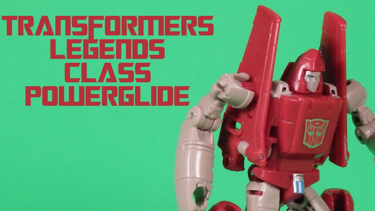 Transformers Legends Class Powerglide Combiner Wars - YouTube
