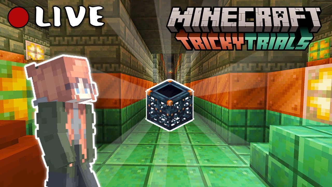 First Time Exploring a 1.21 Trial Chamber! Tricky Trials Update | VOD ...