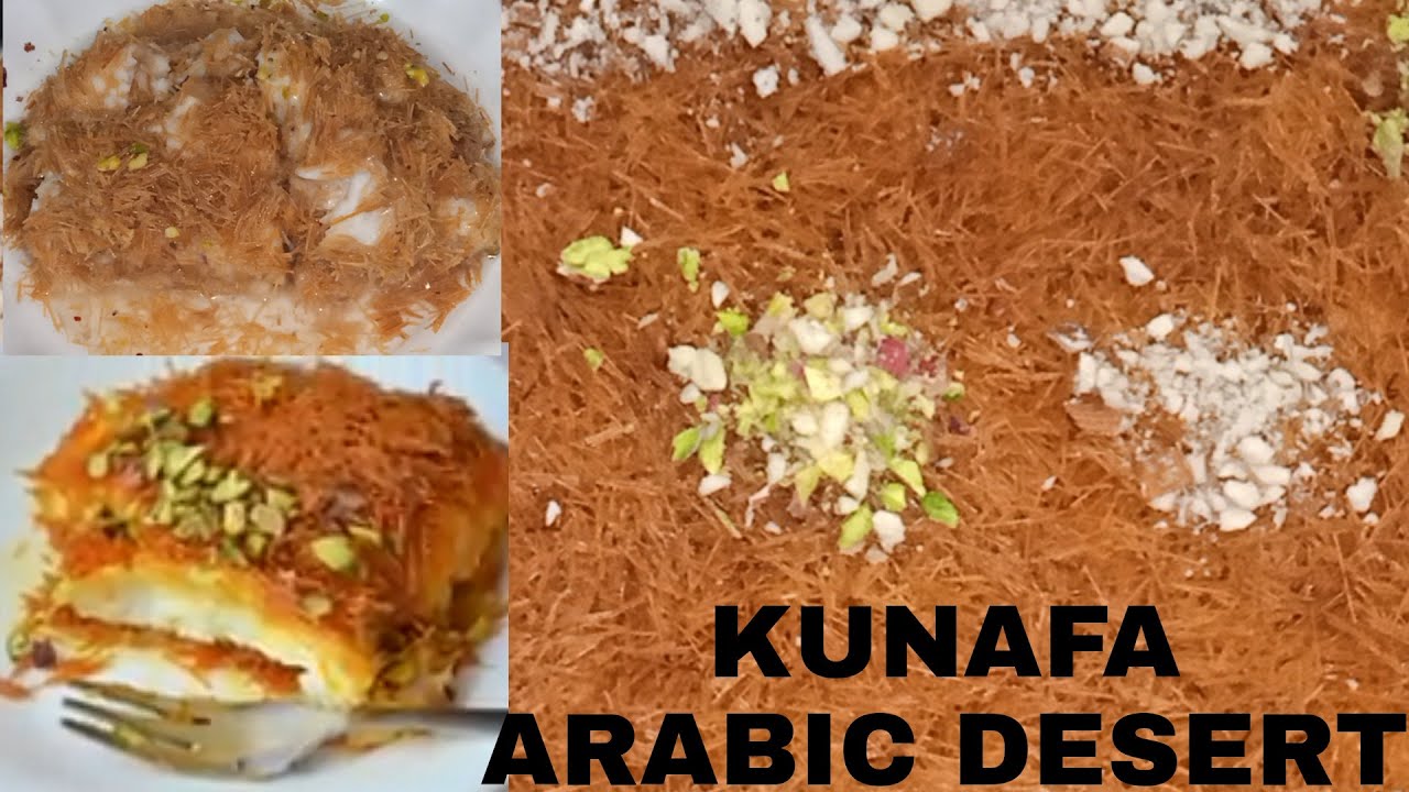 Kunafa recipe without oven| kunafa recipe with cream|Kunafa recipe ...