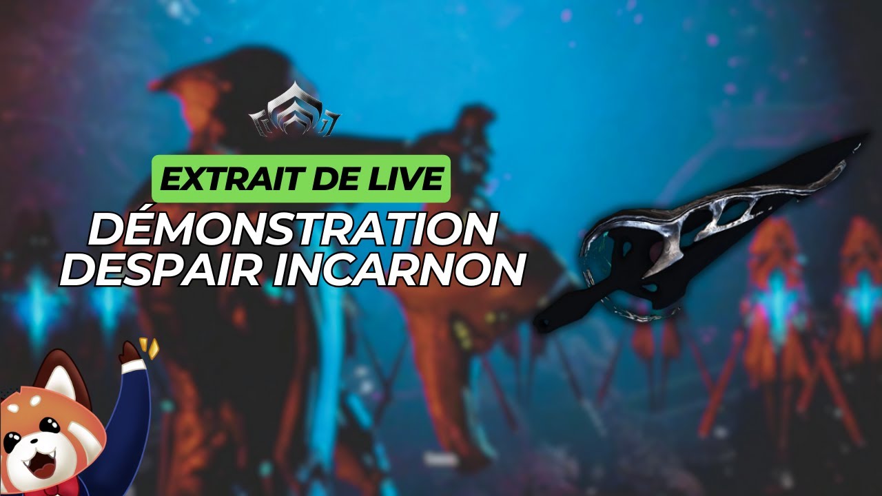 Démonstration Despair Incarnon #warframe - YouTube