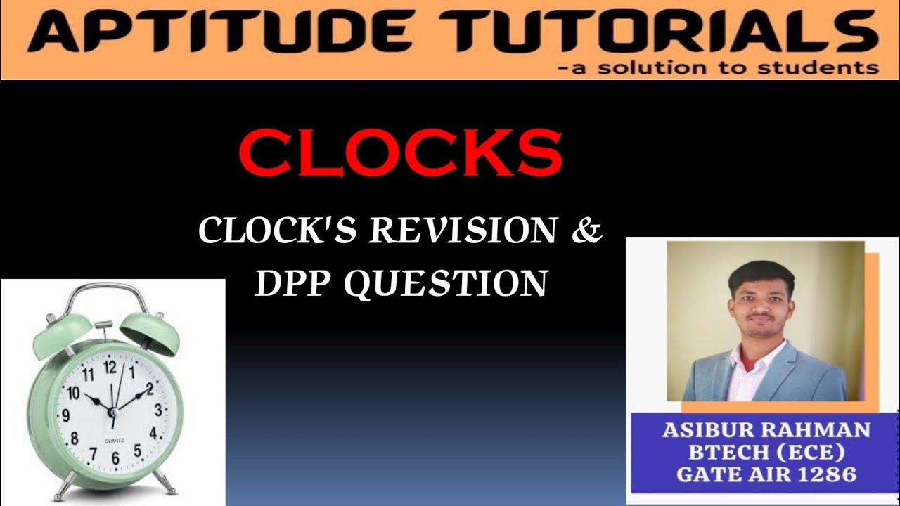 CLOCK REVISON & DPP SOLUTION - YouTube