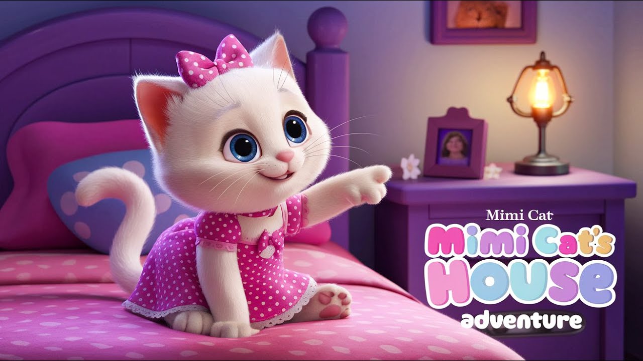 Explore Mimi Cat’s Cozy Home: A Song Kids Will Love 🎶 #nurseryrhymes # ...