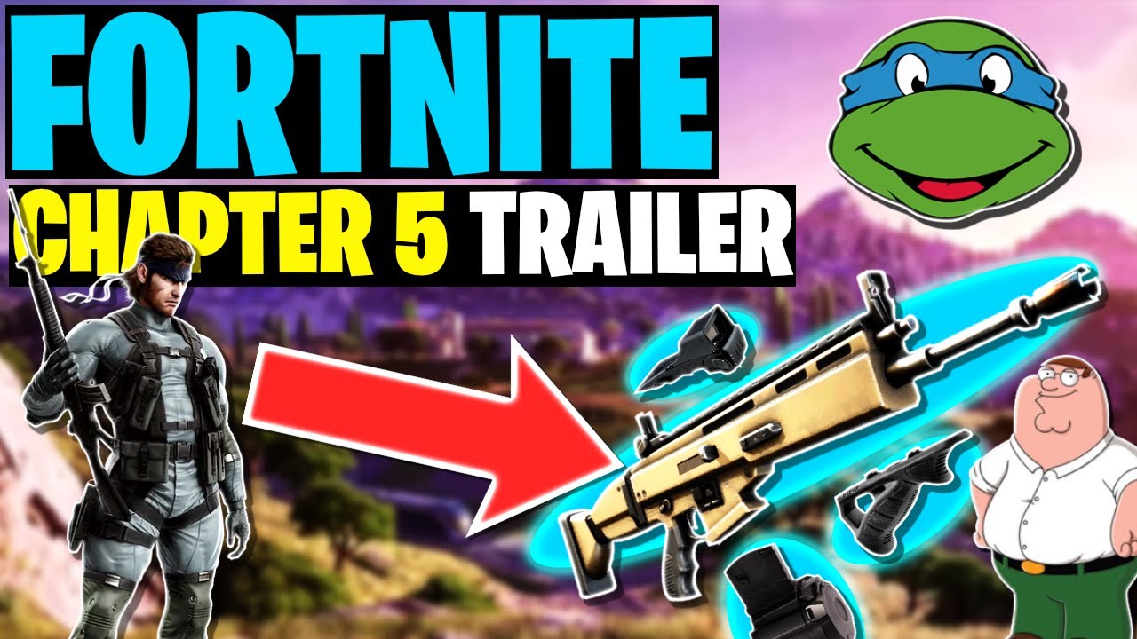 FORTNITE WAS HIDING CLUES IN THE CHAPTER 5 TRAILER! #fortnitechapter5 ...