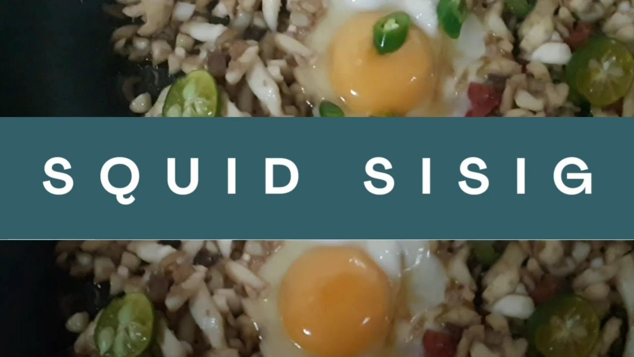 Squid Sisig | Easy Recipes - YouTube