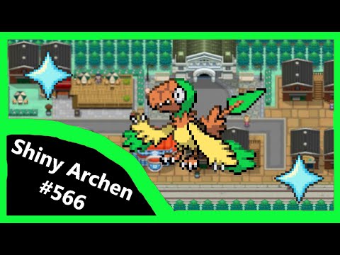 Shiny Archen after 10,450 Seen (2090 Soft Resets)! Unova Shiny Living Dex #566
