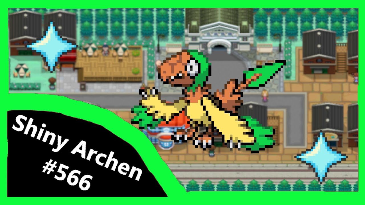 Shiny Archen after 10,450 Seen (2090 Soft Resets)! Unova Shiny Living ...