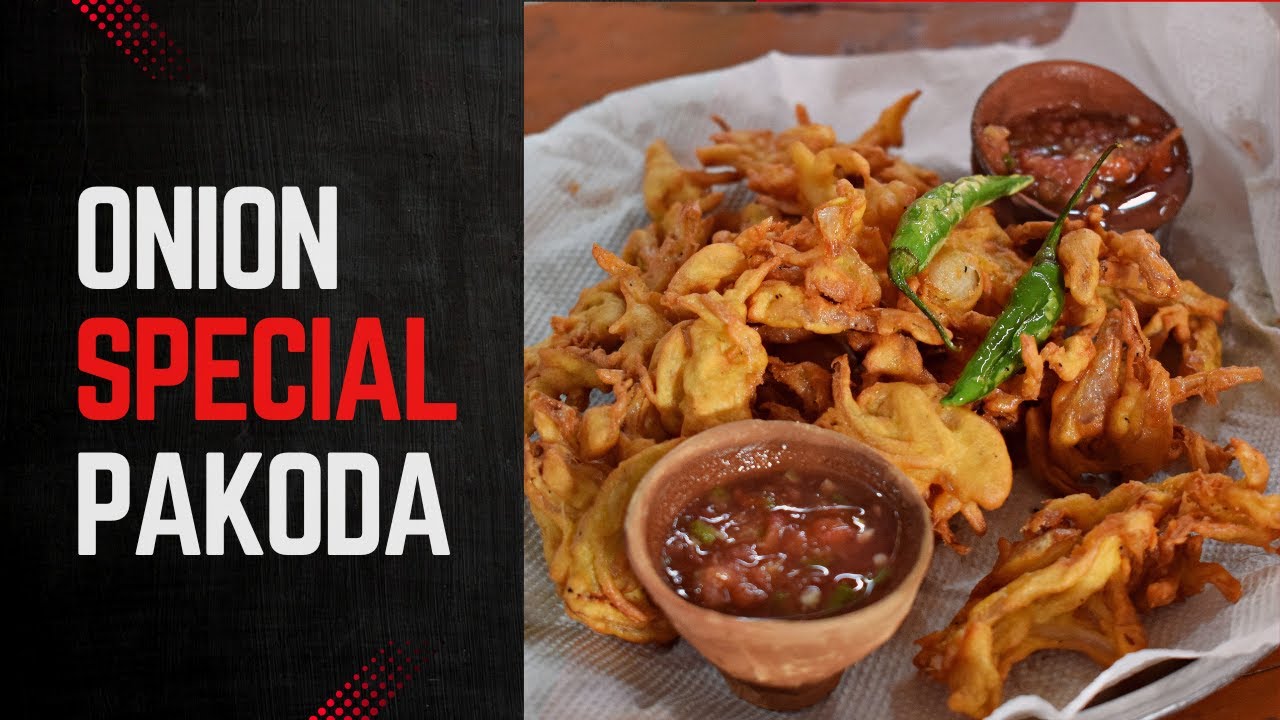 Crispy Onion Pakoda Recipe | Perfect Tea-Time Snack | ANK Kitchen - YouTube