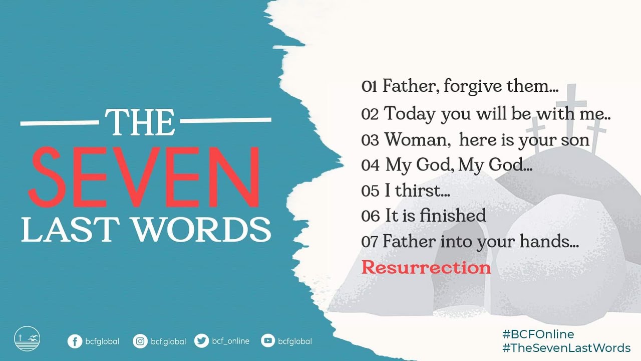 The Seven Last Words Sermon Series: The Resurrection - YouTube