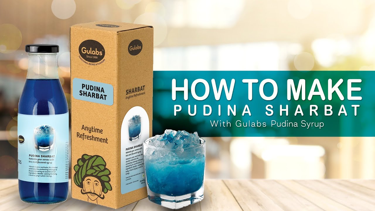 How To Make Pudina Sharbat with Gulabs Pudina Syrup | Gulabs - YouTube